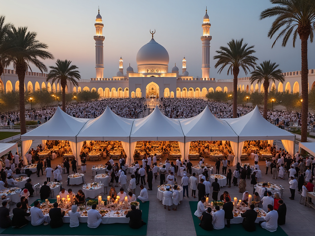Community Iftar Kicks Off Ramadan in Sharjah, UAE - Dubai Times