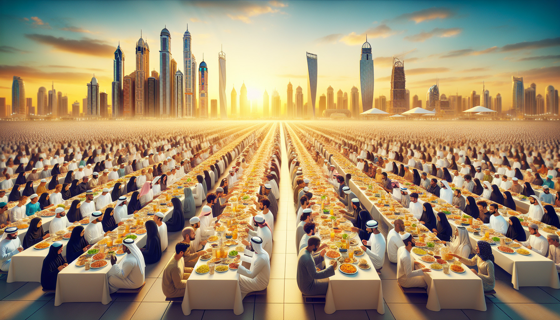Dubai Hosts Largest Iftar Gathering Emphasizing Tolerance and Diversity ...