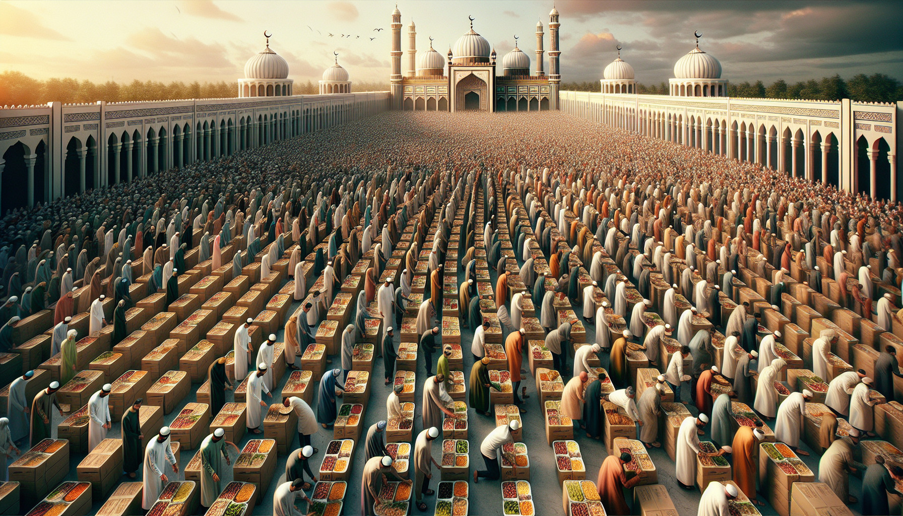 Nearly 11 Million Iftar Meals Served at Two Holy Mosques During First ...