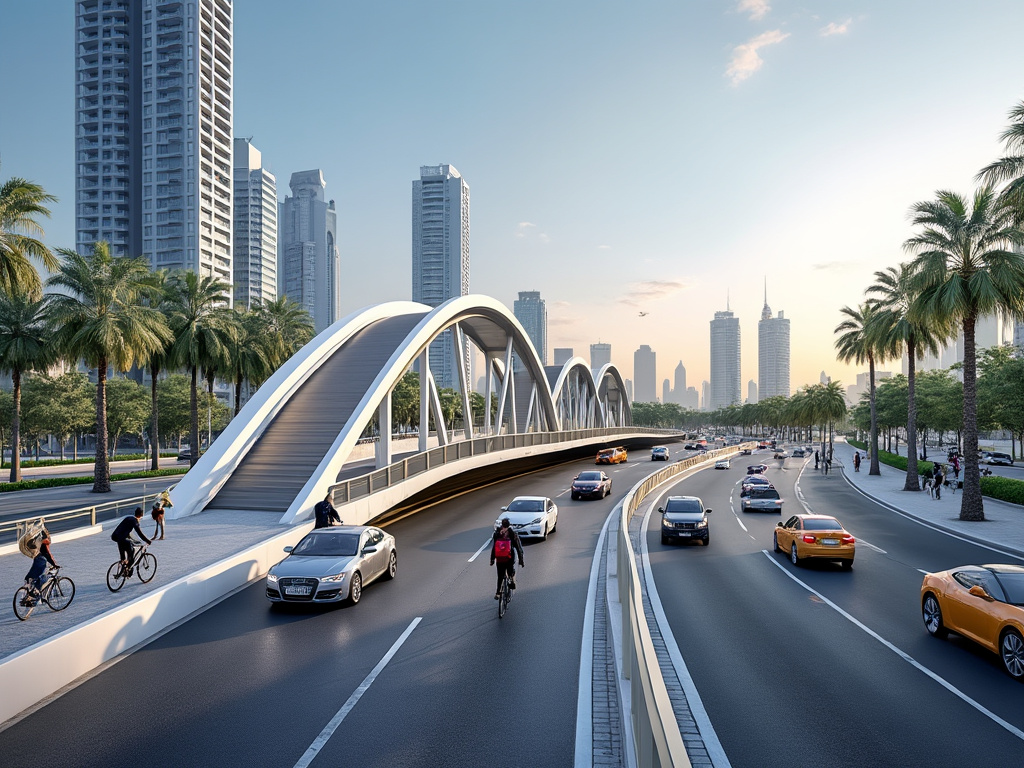 Dubai RTA Unveils New Pedestrian Bridge on Sheikh Rashid Street - Dubai ...