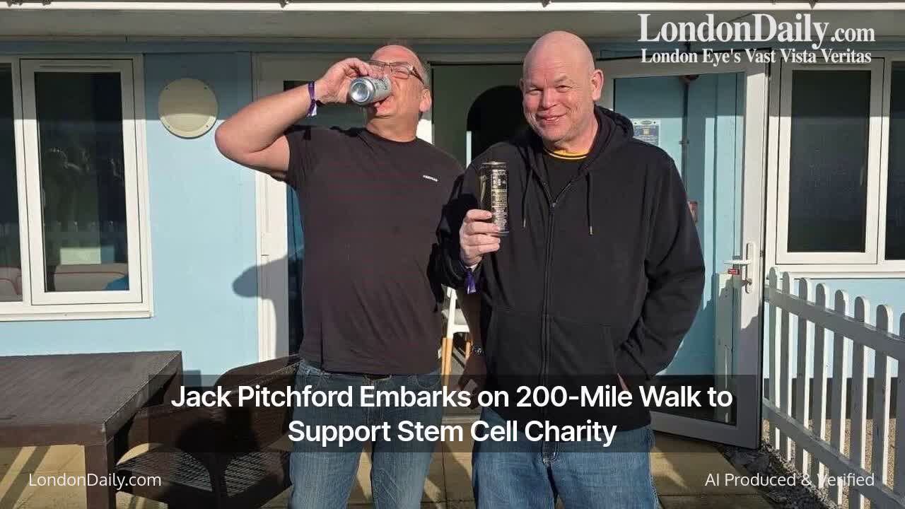 Jack Pitchford Embarks on 200-Mile Walk to Support Stem Cell Charity ...