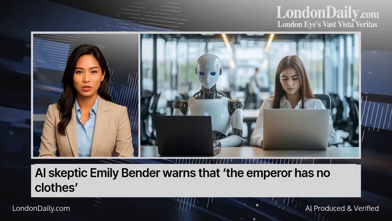 AI skeptic Emily Bender warns that ‘the emperor has no clothes ...