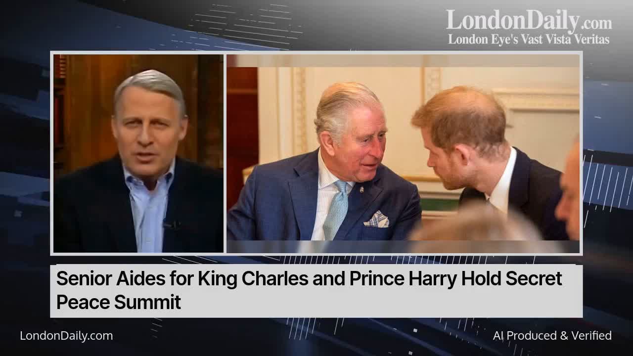 Senior Aides for King Charles and Prince Harry Hold Secret Peace Summit ...