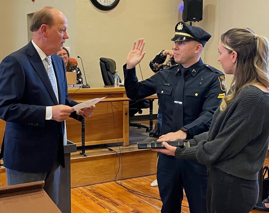 New Britain Township Police Promote and Hire Officers - London Daily