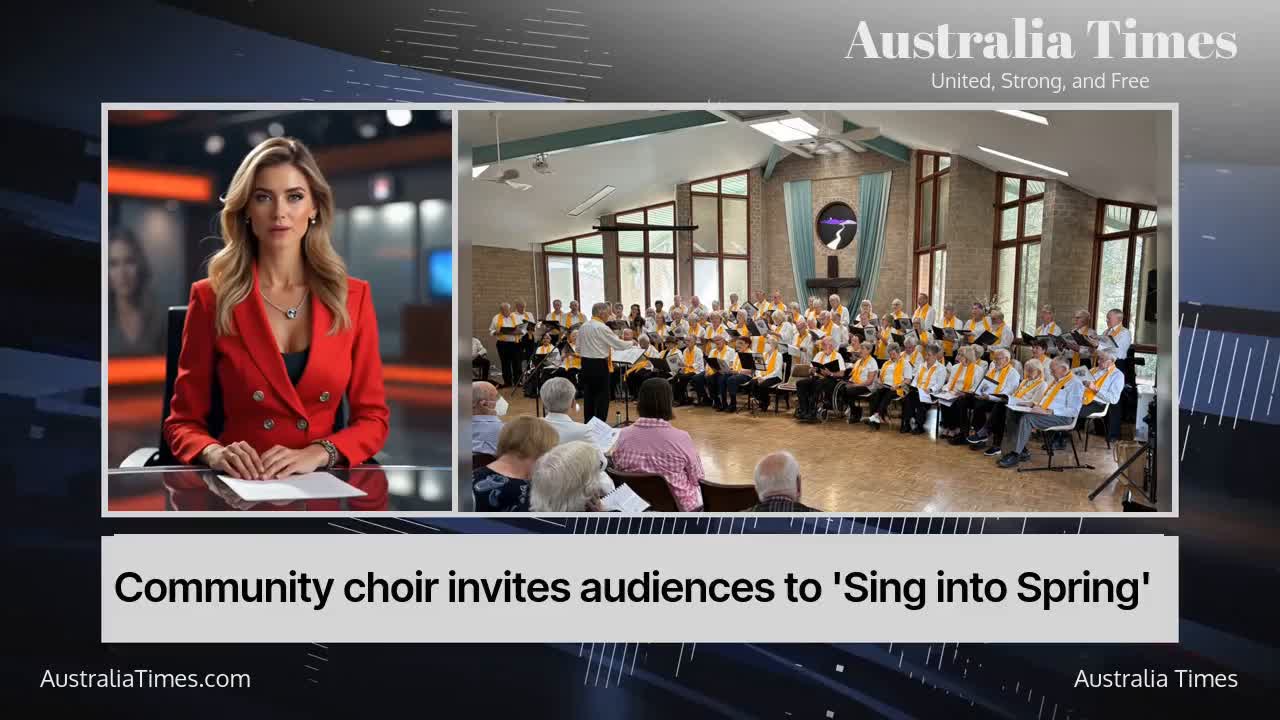 Community choir invites audiences to 'Sing into Spring' - Australia Times