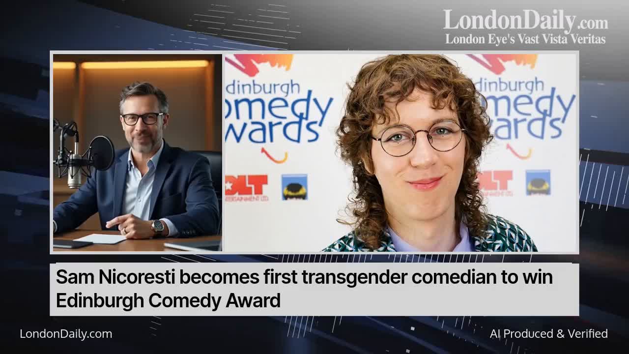 Sam Nicoresti becomes first transgender comedian to win Edinburgh ...