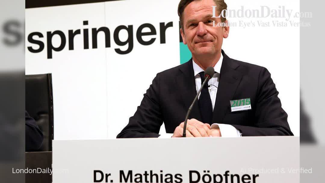 The German Owner of Politico Mathias Döpfner Eyes Further U.S. Media ...