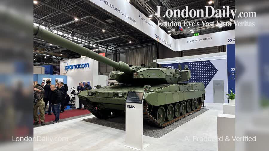 Czech Republic signs €1.34 billion contract for Leopard 2A8 main battle tanks with delivery from ...