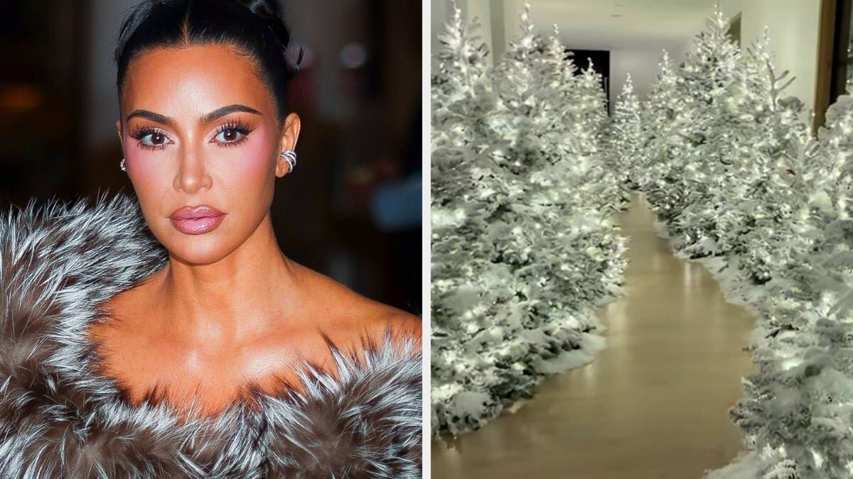 Fifty Trees and Artificial Snow: Kim Kardashian Spent Ten Thousand Dollars on Christmas ...