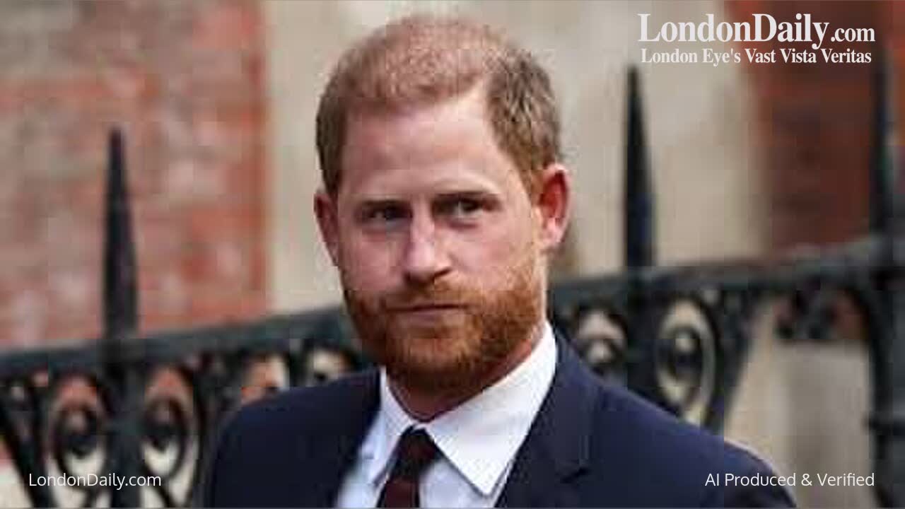 Prince Harry to Return to UK to Testify in High-Profile Media Trial ...