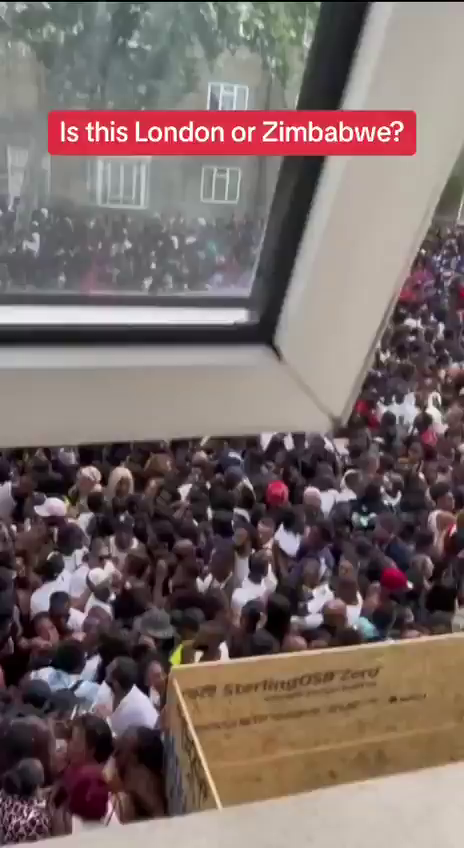 This is London, UK - a city where the domestic population is a minority ...