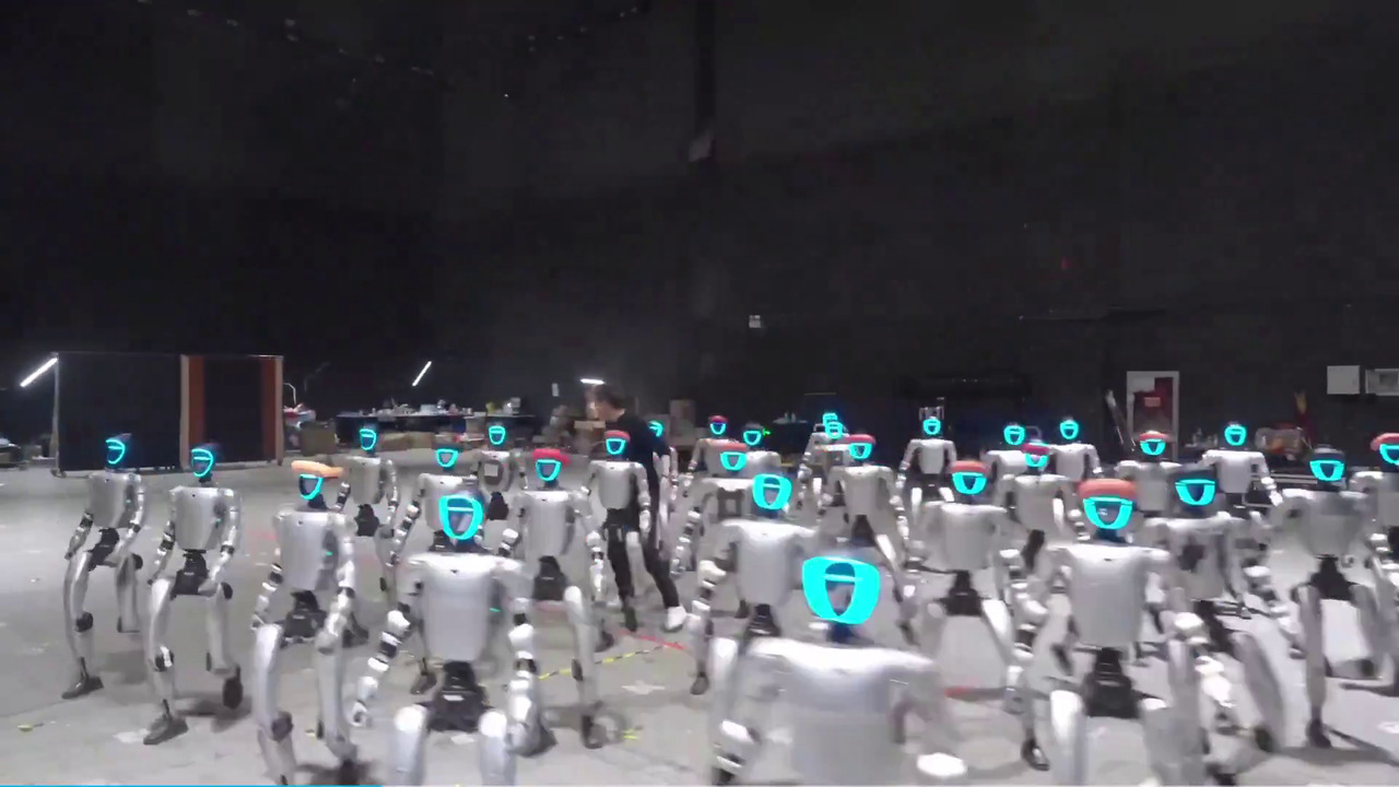 Unitree Robotics founder Wang Xingxing showcases future robot ...